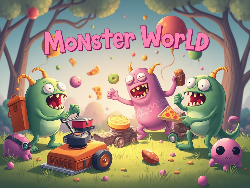 So what is Monster World? – Mister Monster's Workshop